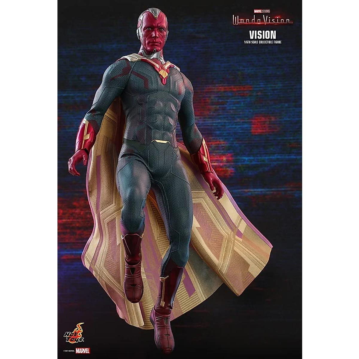 Hot Toys Wandavision 12 Inch Action Figure 1/6 Scale - Vision 907936