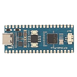 Yoidesu RP2040-Plus Microcontroller Mini Development Board for Raspberry Pi, Based on RP2040 Chip, Dual Core ARM Cortex M0+ Processor, 26 GPIO Pins, Flexible Clock Running Up to 133 MHz