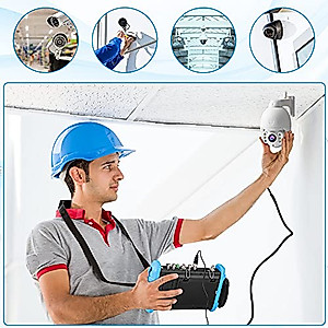 Wsdcam 7 Inch All in One IPS Touch Screen IP Camera Tester Security CCTV Tester Monitor with SDI/TVI/AHD/CVI/TDR/OPM/VFL/POE/4K H.265/1080p HDMI in&Out/Firmware Upgraded 9800MOVTSADH-Plus