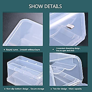 Stackable Large Capacity Egg Drawer Box,Automatic Rolling Egg Storage Rack, Organizer For Fridge Desktop Household Kitchen Farm,Grey