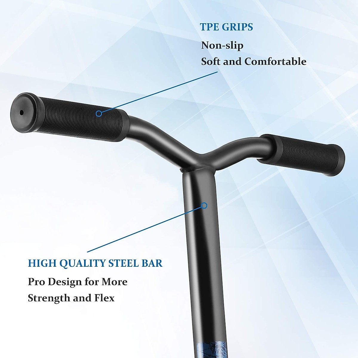 Hikole Pro Scooter for Kids Boys Girls Teens 8 Years and Up- Freestyle Tricks Scooter - Entry Level Stunt Scooter for Skatepark Street Tricks