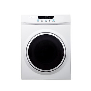 Magic Chef Compact Laundry Dryer Machine, Portable Dryer for Small Spaces, 3.5 Cubic Feet, White