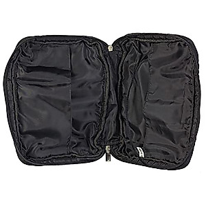 Dicksons Be Who God Made You Pink Floral Medium Polyester Zippered Bible Cover with Handle