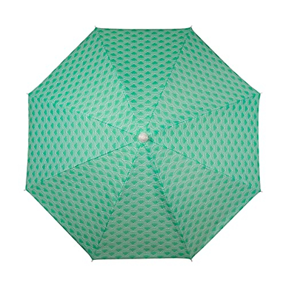 ONIVA Outdoor Canopy Sunshade Beach Umbrella 5.5', Small Patio Umbrella, Beach Chair Umbrella, (Mermaid Teal)