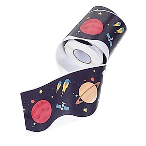 1 Roll Border Trim Wear-resistant Border Sticker School Decors Bulletin Board Trim Decorative Border Sticker Festival Accessories Border Paper Classroom Borders for Bulletin Board