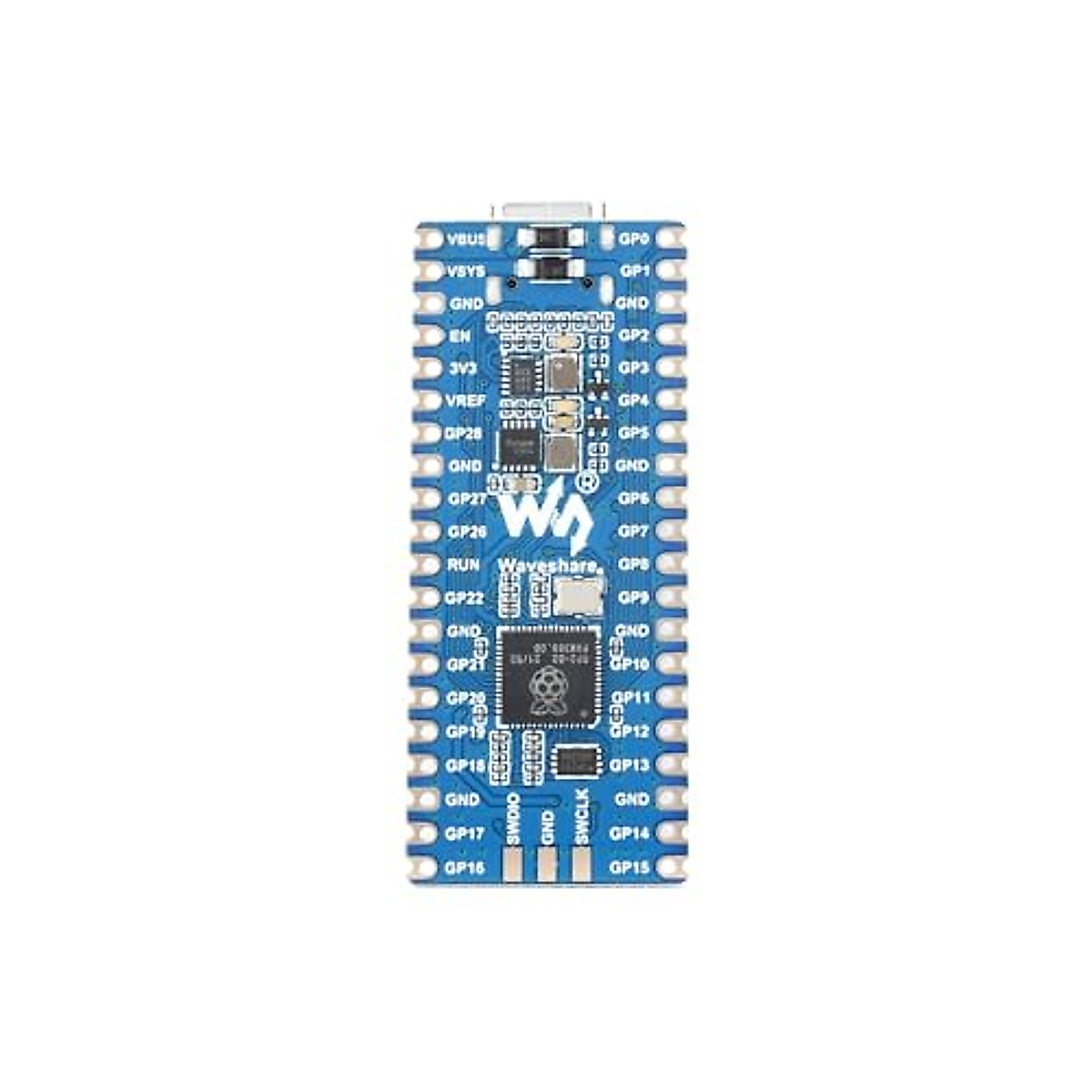 Waveshare RP2040-LCD-0.96 A Low-Cost High-Performance Pico-Like MCU Board Based On Raspberry Pi Microcontroller RP2040 Compatible with Most of The Raspberry Pi Pico Add-On Modules