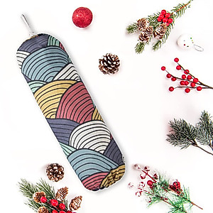 TOGETRUE Plastic Bag Holder, Wall Mount Plastic Bag Organizer Dispenser, Heavy Duty Grocery Bag Storage Holder for Home Kitchen Camper