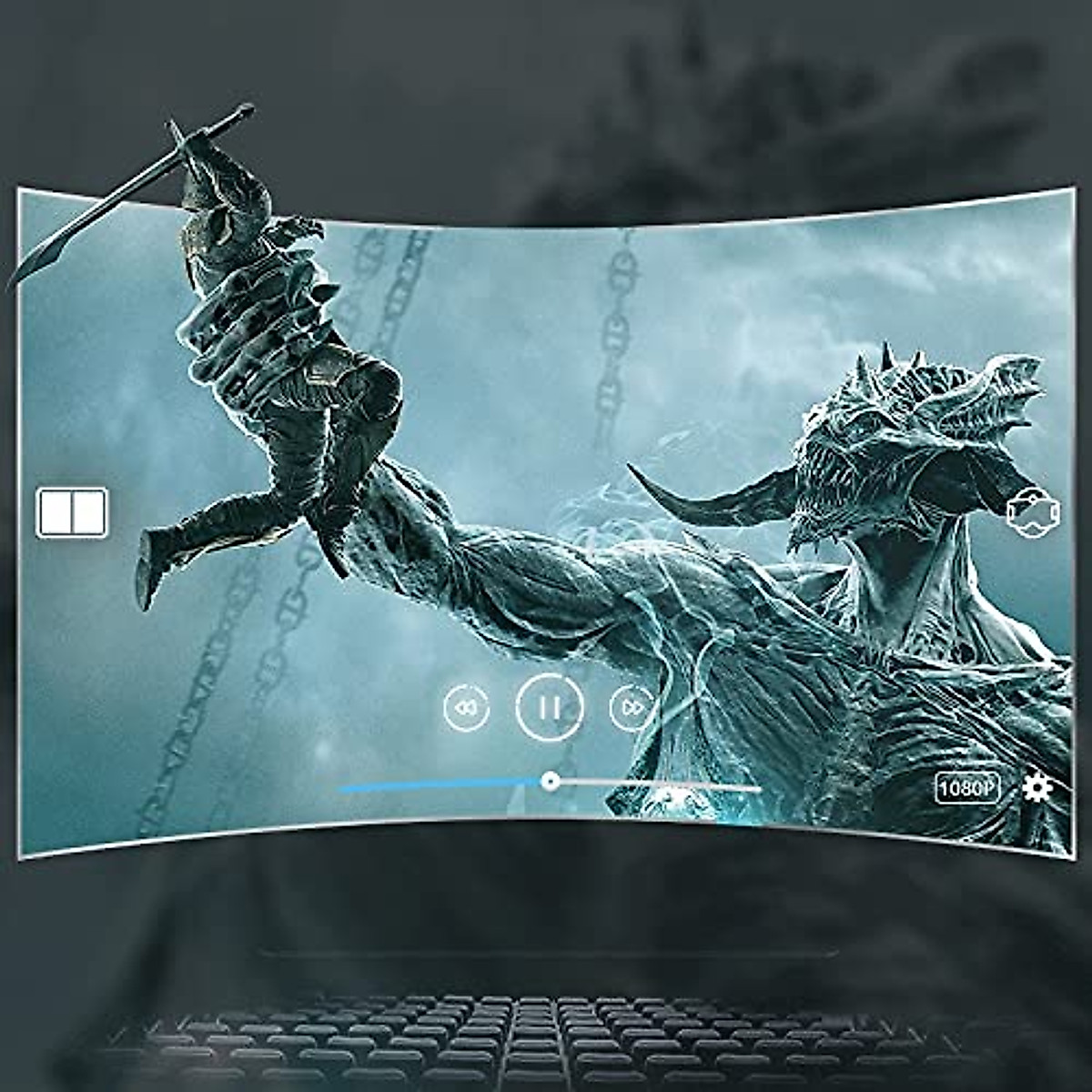 ZNBJJWCP 3D Vr Virtual Reality Vr Glasses Genuine Leather Eye Glasses Smart Helmet Stereo Game Cinema Boxs Suitable for Smart Phone