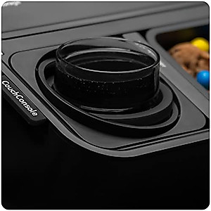 Couch Console Original Cup Holder Module Adjustable Anti-Spill Drink Holder with Non-Slip Base for Car, Boat, and Home Use