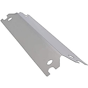 Set of Four Stainless Steel Heat Plates, Four Stainless Steel Burners and Three Crossover Channels for Brinkmann 810-2410-S, 810-2411-F, 810-2411-S, 810-3885-F, 810-3885-S, 810-4238-0, 810-9490-0
