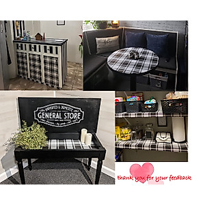 Guvana 17.7"x118" Black and White Trellis Contact Paper Peel and Stick Wallpaper Removable Contact Paper Self-Adhesive Wallpaper Waterproof Wallpaper for Wall Cabinets Shelves Drawer Liner Decorative