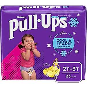 Pull-Ups Cool & Learn Girls' Training Pants, 2T-3T, 23 Ct