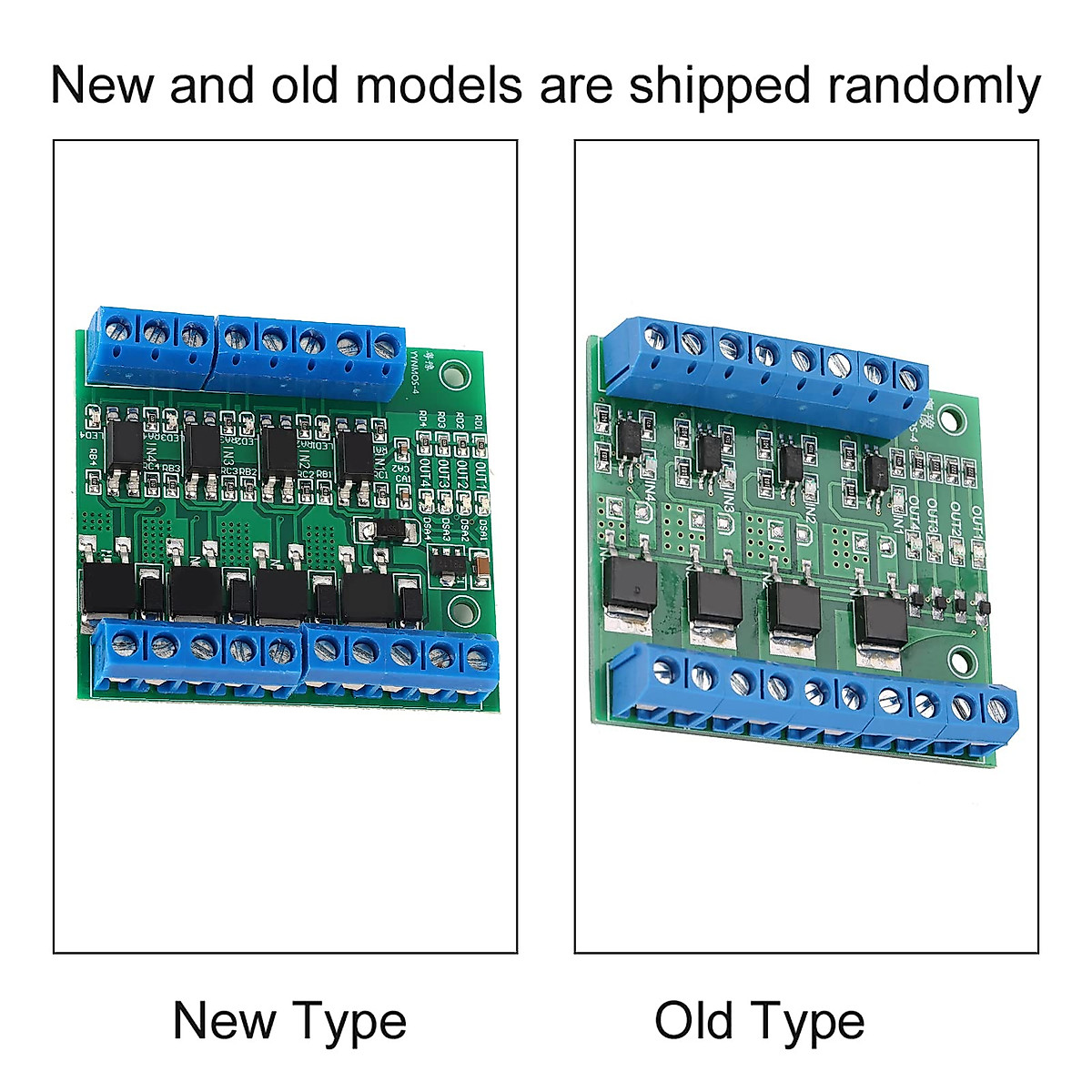 MOS FET PWM 3-20V to 3.7-27VDC 10A 4-Channel Driver Module PLC Amplifier Circuit Board