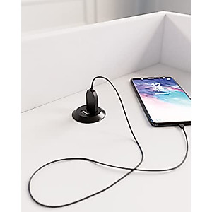 Signature Design by Ashley Blariden Modern Accent or End Table, White