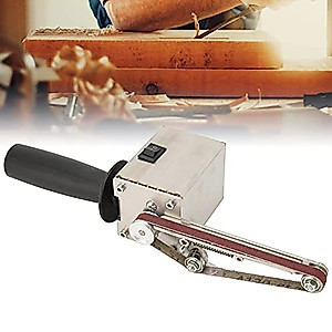 LiebeWH Belt Sander Electric Belt Polisher Adjustable Grinder Polishing Machine AC 110‑240V for Grinding and Polishing Wood Acrylic(US Plug 795 (150W))