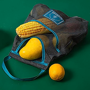 4 Style Kitchen Storage Net Bag, Vegetable Onion Potato Storage Hanging Bags Hollow Breathable Mesh Bag(small)