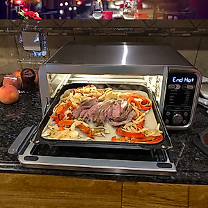 WMKGG 12 inch Air Fryer Parchment Paper Squares, 100 Sheets Unbleached Pre-Cut Baking Disposable Paper Liner for Ninja Foodi Flip SP101/SP201/SP301/SP351, Cuisinart Toaster Oven, Microwave