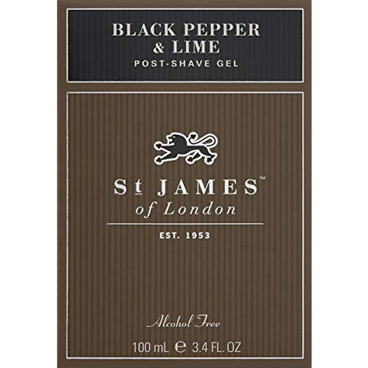St James of London Black Pepper & Lime Post Shave Gel, 3.4 oz