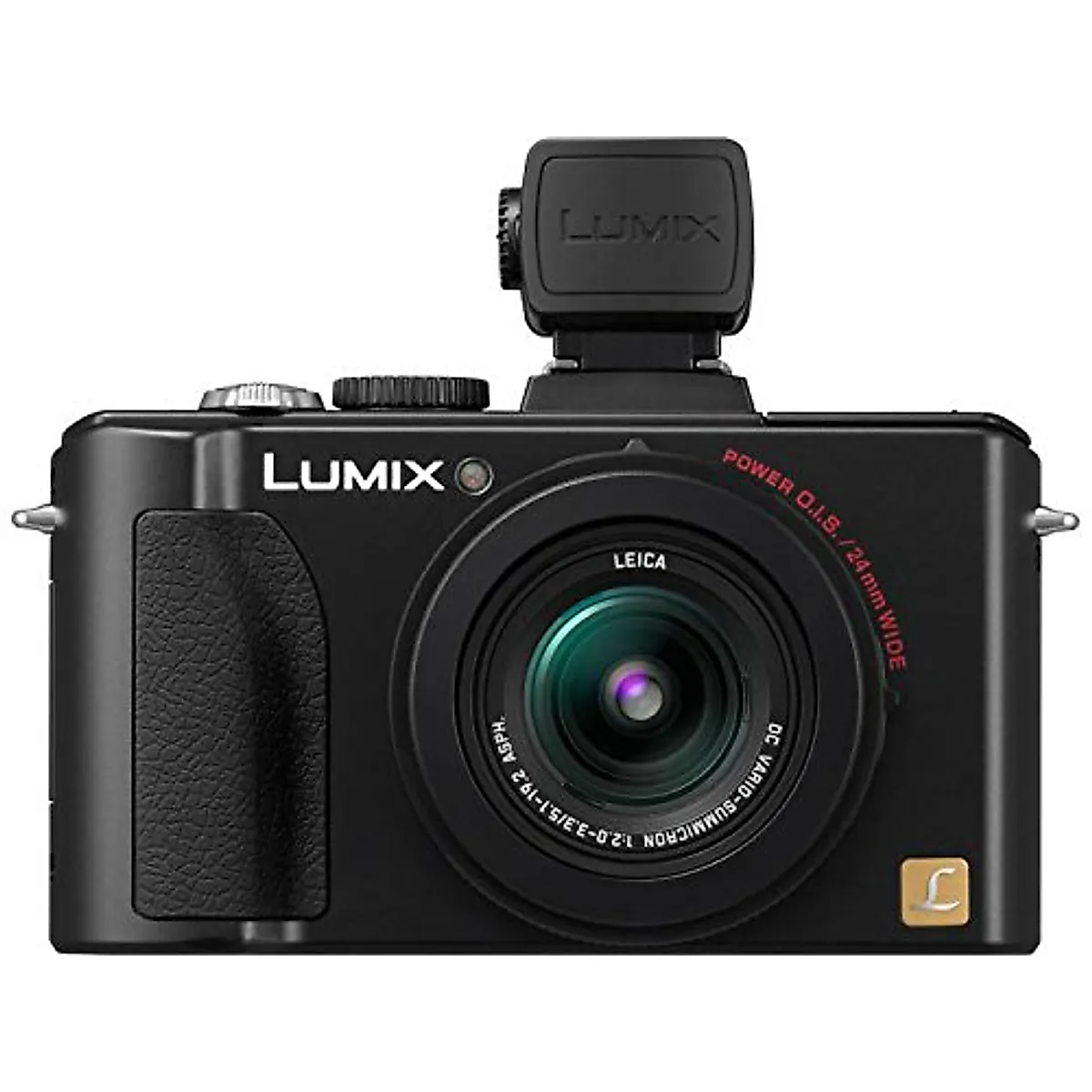 Panasonic Lumix DMC-LX5 10.1 MP Digital Camera with 3.8x Optical Image Stabilized Zoom and 3.0-Inch LCD - Black (OLD MODEL)