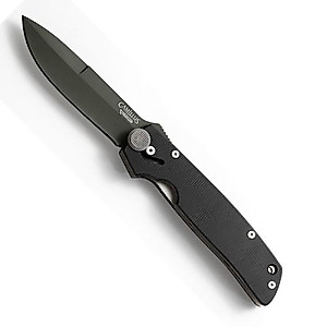 Camillus Cuda 9" Durable Lightweight Corrosion-Resistant Drop Point AUS-8 Stainless Steel Everyday Carry Folding Pocket Knife with Cuda Opening Technology