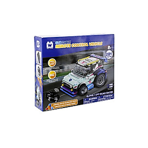 Wise Block Radio Control RC Building Set - 2.4GHz - Off-Road Racer - 289 Piece Kit - Compatible with Lego and Other Leading Brands (US389105)