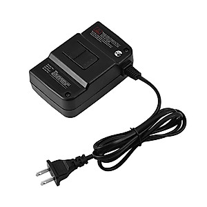 Power Suppply AC Adapter, 100-240V Input High Efficiency Power Adapter Compatible with N64 (US Plug)
