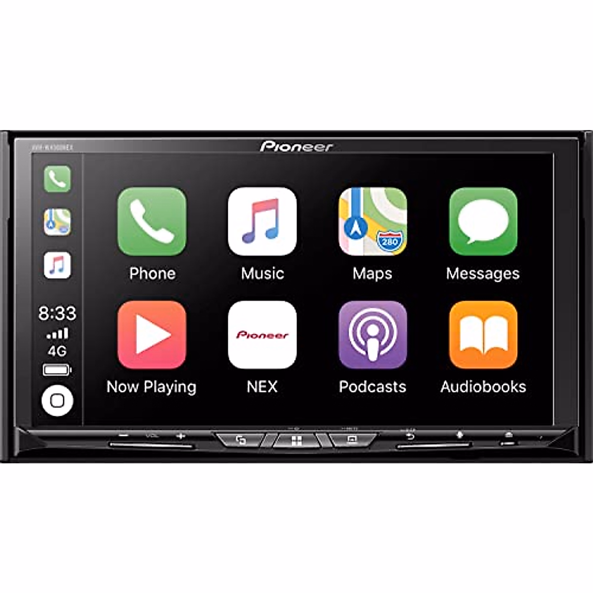 Pioneer AVH-W4500NEX Double Din Wireless Mirroring Android Auto, Apple Carplay In-Dash DVD/CD Car Stereo Receiver