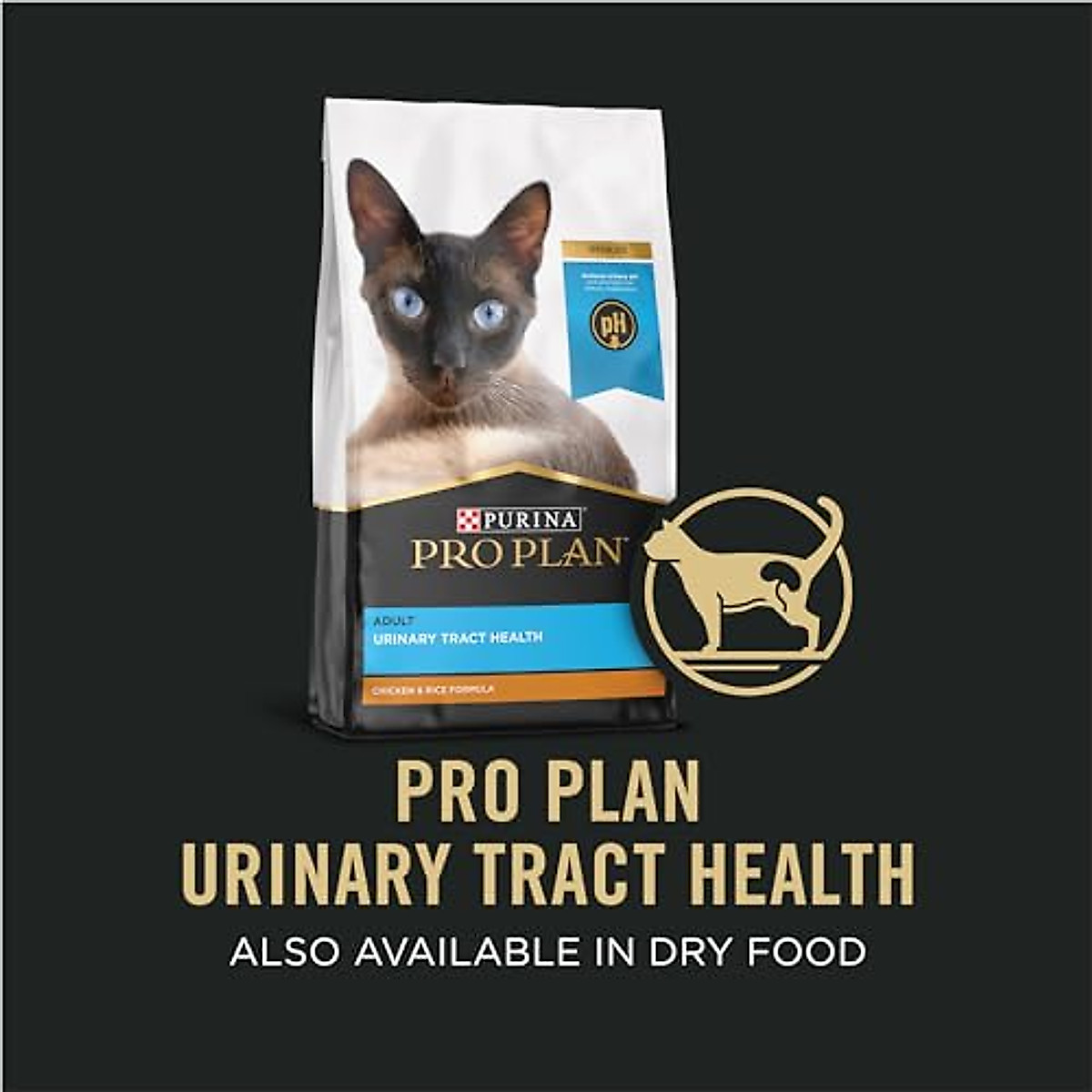 Purina Pro Plan Urinary Tract Health Chicken Entree in Gravy Cat Food - (Pack of 24) 5.5 oz. Cans