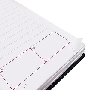 Brownline 2024 DuraFlex Daily/Monthly Planner, Appointment Book, 12 Months, January to December, Twin-Wire Binding, 8" x 5", Black (CB634V.BLK-24)