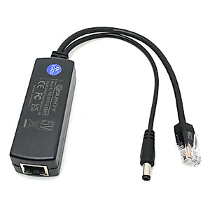 DSLRKIT DC 5V 2.4A Active PoE Splitter Power Over Ethernet 802.3af 5.5x2.1mm
