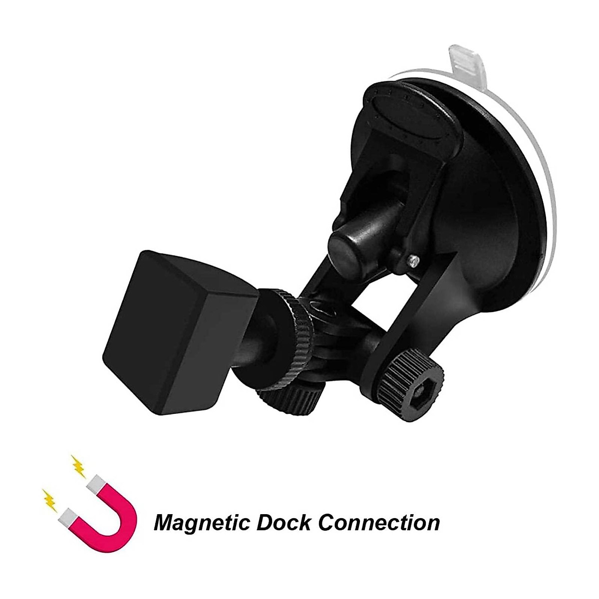 KPPTYTY EZ Mag Suction Mount, Strong Suction Mount for Escort IX, IXC, Max 360C, Max 3, and Max 360, Redline EX Beltronics Cobra DualPro GT 360 Radar Detector Black EZ Magnetic Mount