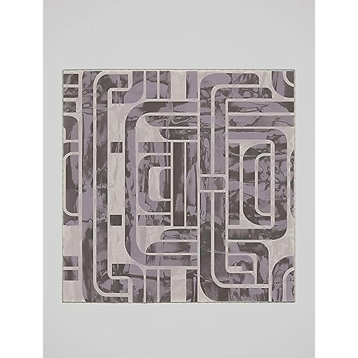 New Vintage Rug Lilac Ash Washable 5x7