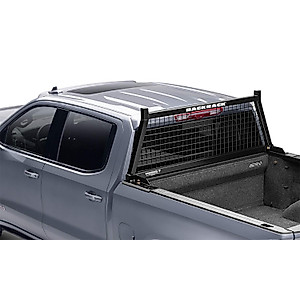 BACKRACK | 10400 | Truck Bed Safetyrack Headache Rack |Fits '68-'07 Chevy/GMC Classic/CK Series | '75-'03 F-150 |'04-'15 Nissan Titan | '68-'17 Dodge Ram | '95-'07 Toyota Tundra, Black