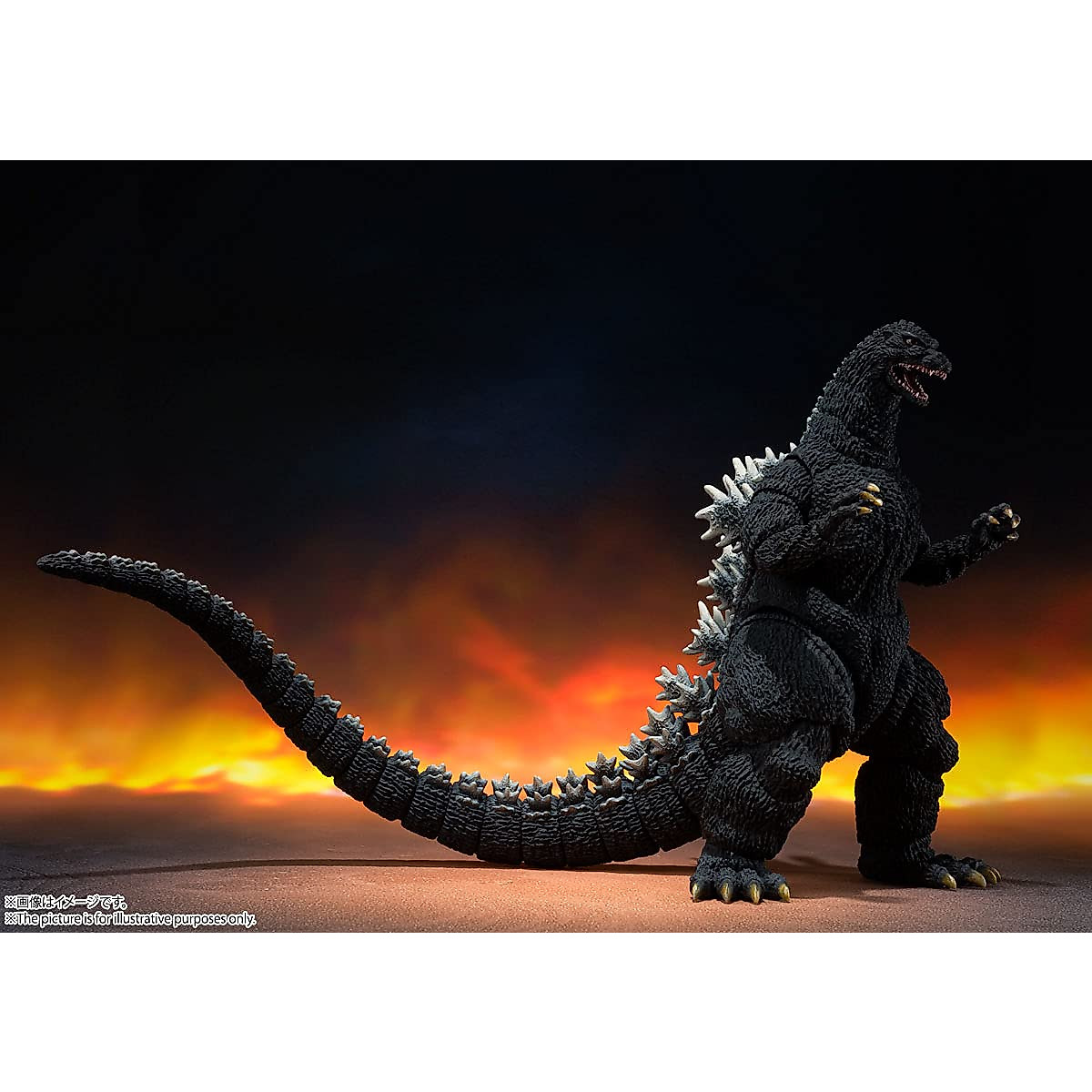 TAMASHII NATIONS - Godzilla vs. Biollante - Godzilla (1989), Bandai Spirits S.H.MonsterArts Action Figure