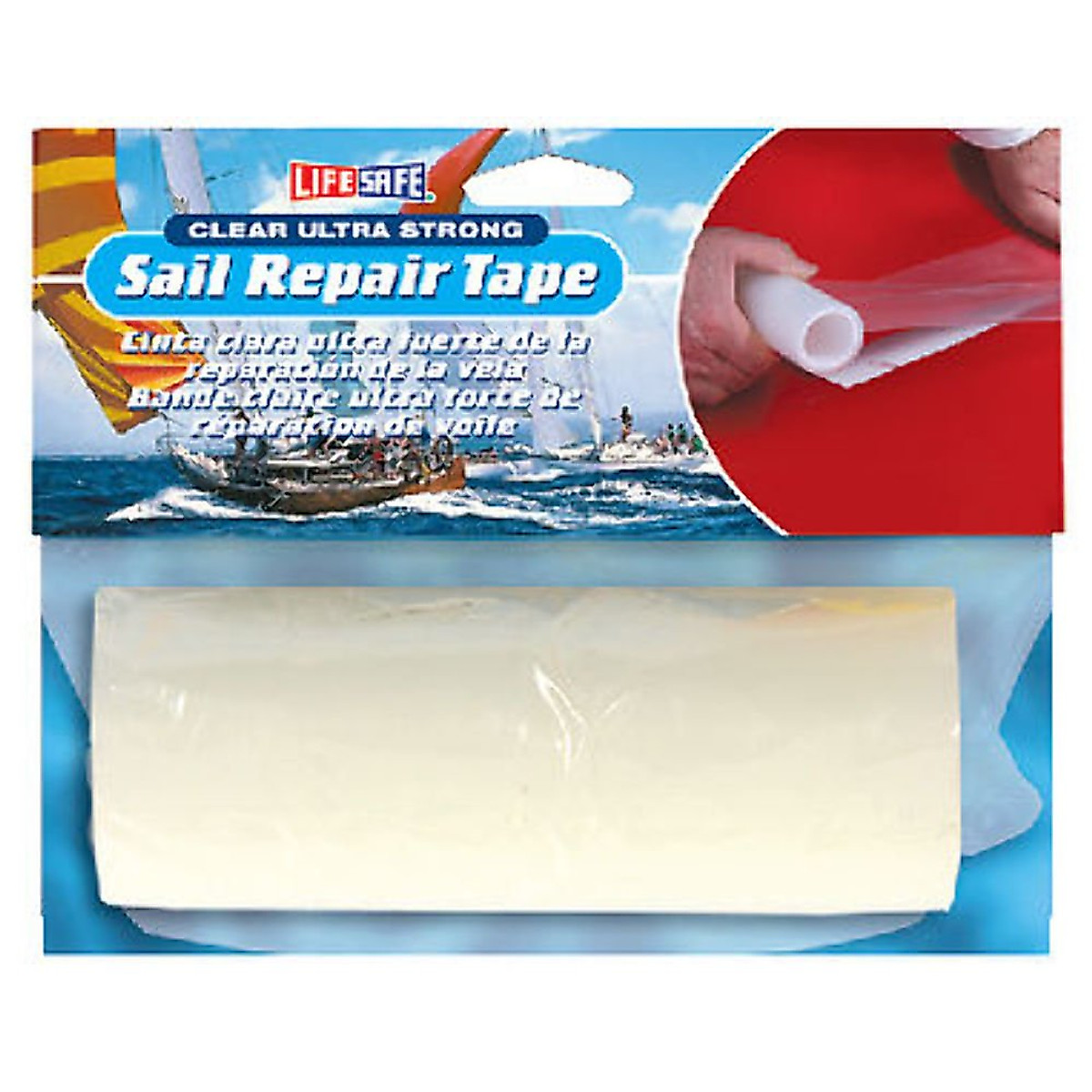 Land N Sea Clear Ultra Strong Sail Patch Repair Tape