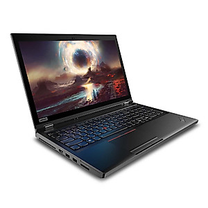 Lenovo ThinkPad P53 Workstation Laptop,15.6'' FHD IPS Display, Intel Hexa Core i7-9850, 16GB DDR4 RAM 512GB PCIe NVMe SSD NVIDIA Quadro T1000, Backlit Keyboard, Fingerprint, Windows 10 Pro (Renewed)
