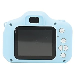 40MP Kids Camera, Portable Clear Picture Vivid Color Restoration Kids Camera for Child for Selfie (Blue)