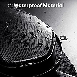 BANGE Sling Bag Waterproof Safe Protect Shell Crossbady Bag Backpack, Biking Hiking Travel Shoulder Bag (Black with USB)