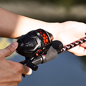 KastKing Brutus Spincast Fishing Reel,Reversible Handle for Left or Right Casting.