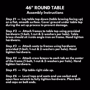 Coated Outdoor Furniture Heavy-Duty Portable Outdoor Picnic Table with Umbrella Hole, Expanded Metal Commercial-Grade Patio Dining Furniture Made in America (46" Round Top, Purple)