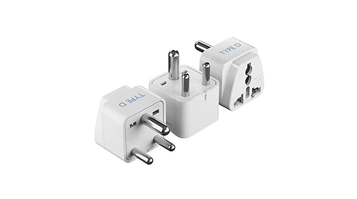 Ceptics India Travel Plug Adapter - Essential for Travelers
