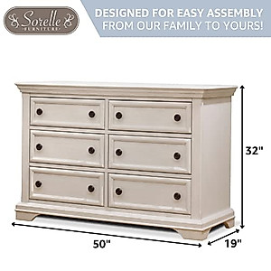 Sorelle Portofino Double Dresser