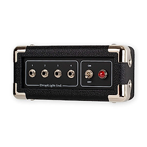 DropLight Ind. Handcrafted Guitar Amp Wall Mounted Key Holder with 4 Keychains (Hammer)