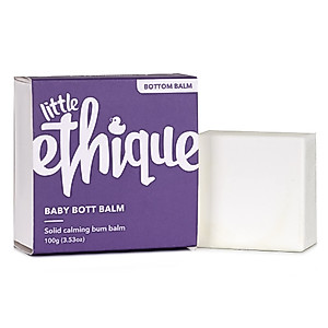 Ethique Baby Bott Balm Calming Solid Bum Balm for Babies - Plastic-Free, Vegan, Cruelty-Free, Eco-Friendly, 3.53 oz (Pack of 1)