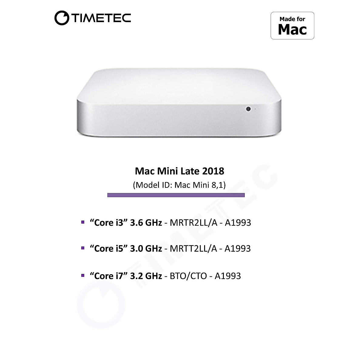 Timetec 32GB KIT(2x16GB) Compatible for Apple DDR4 2666MHz / 2667MHz for Mid 2020 iMac (20,1/20,2) / Mid 2019 iMac (19,1) 27-inch w/Retina 5K, Late 2018 Mac Mini (8,1) PC4-21333 /PC4-21300 MAC RAM