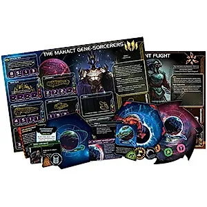 Fantasy Flight Games Twilight Imperium 4th Edition Board Game Prophecy of Kings Expansion - Sci-Fi Strategy Game, Adventure Game for Kids & Adults, Ages 14+, 3-8 Players, 4-8 Hour Playtime, Made