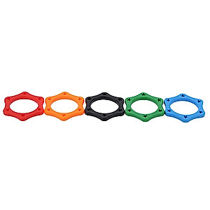 an-do-er 5pcs Rubber Wireless Handheld Microphone Rolling Protection Ring