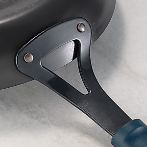 Tramontina 12 in Carbon Steel Fry Pan – with Silicone Grip, 80111/002DS