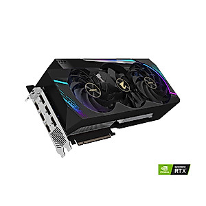 GIGABYTE AORUS GeForce RTX 3090 Xtreme 24G Graphics Card, Max Covered Cooling, 24GB 384-bit GDDR6X, GV-N3090AORUS X-24GD Video Card (Renewed)