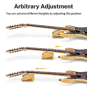 Donner Guitar Neck Rest Cradle, Guitar Bench Neck Support Pillow for String Changing, Repair Cleaning Care Tool for Guitar Workstation